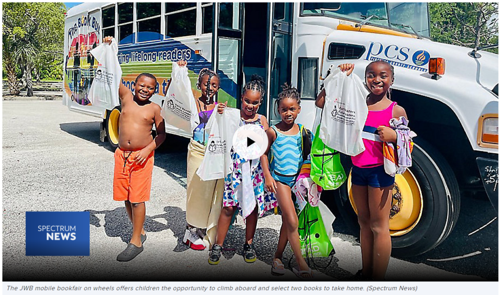 Mobile Book Bus Pushes to Increase Pinellas Reading Proficiency - JWB