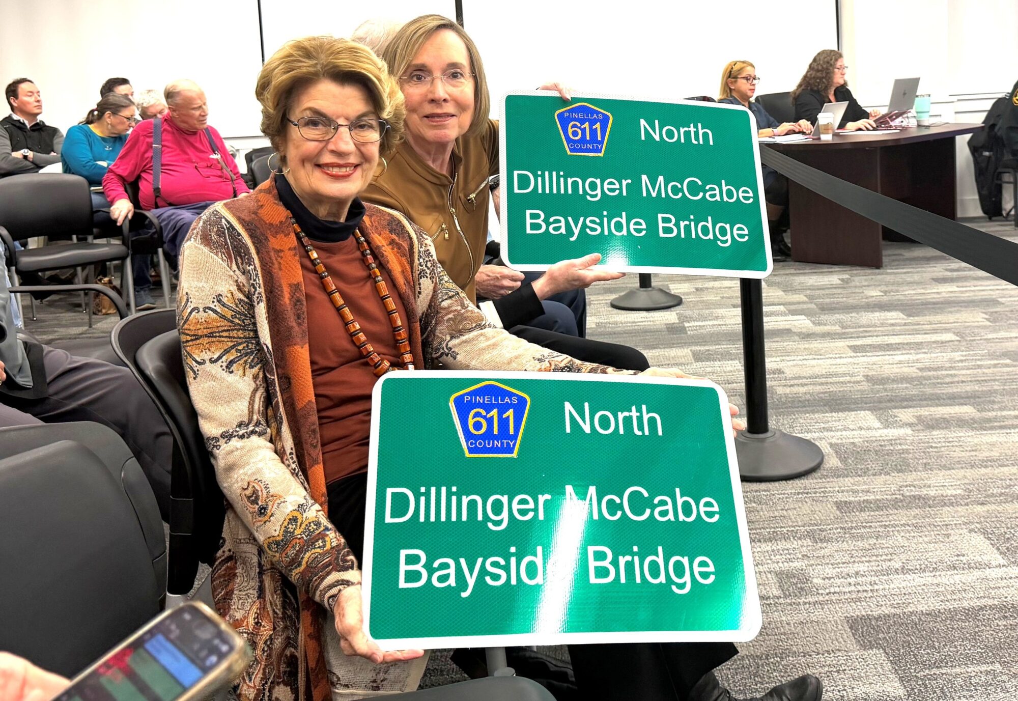 Bayside Bridge Renamed in Honor of Two JWB Board Members, Both ...